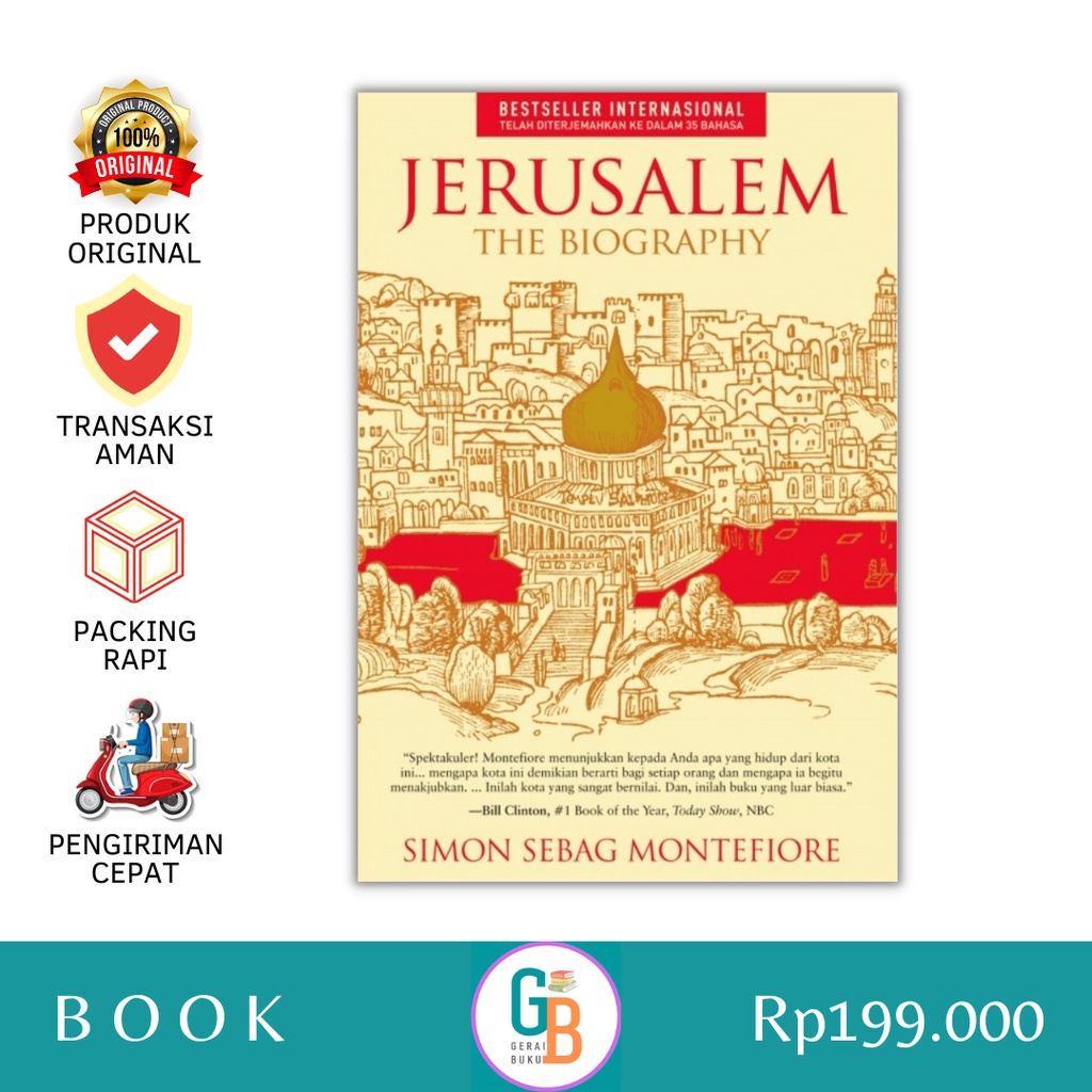 Jual Jerusalem the Biography (Buku Original) | Shopee Indonesia