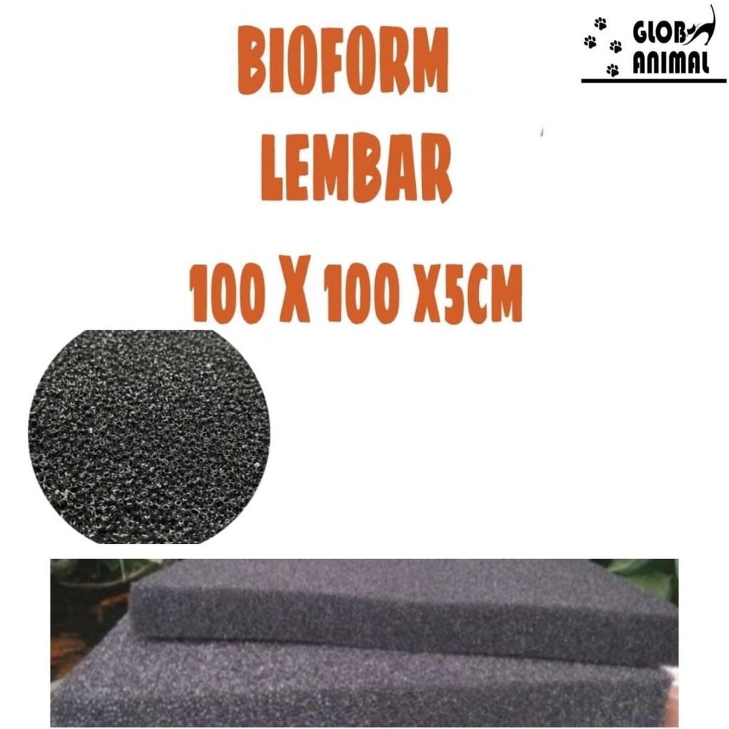 Jual ROLL BUSA MEDIA FILTER BIOFOARM BIOFORM 100X100 BIOFILL AQUARIUM ...