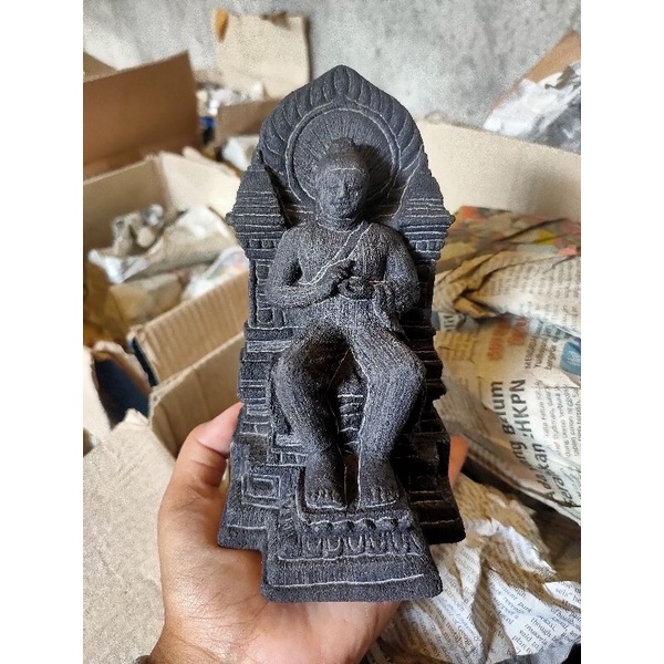 Jual PAJANGAN MINIATUR PATUNG DEWA BUDHA DUDUK TEDENG - T 16CM | Shopee ...