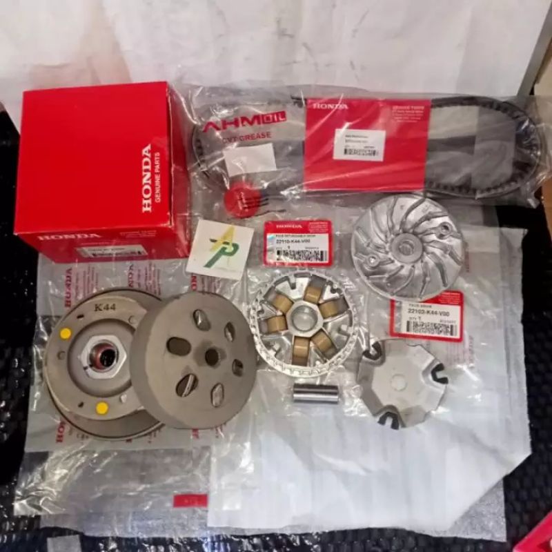 Jual Paket Komplit CVT Honda K44 Honda Beat esp/Scoopy esp/Vario 110 fi esp | Shopee Indonesia