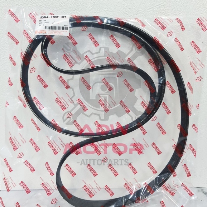 Jual Fanbelt Tali Kipas V-Belt Terios Avanza 1.5 6PK1640 9004A-91059-001 | Shopee Indonesia