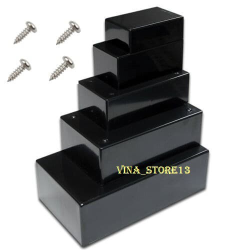 Jual Enclosure Box X4 ( 12,5 x 8,5 x 5cm ) Box Plastik Hitam | Shopee ...