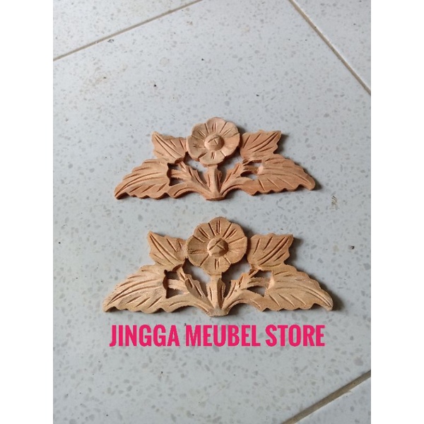 Jual ornamen ukiran kayu tempel ornamen Koster pintu kusen jendela ...