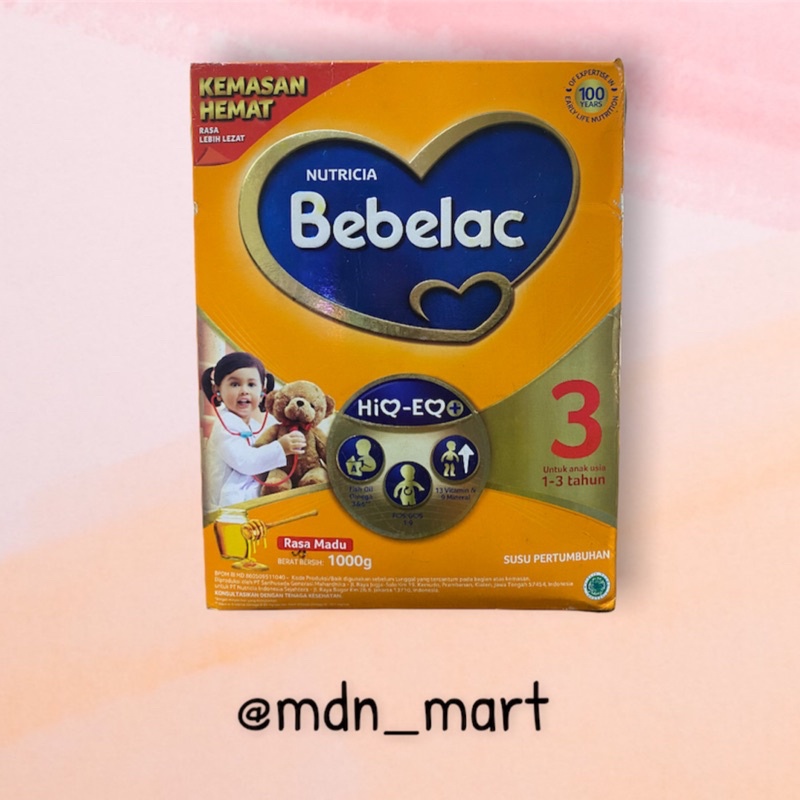 Jual Nutricia BEBELAC 3 Madu 400 gram | Shopee Indonesia
