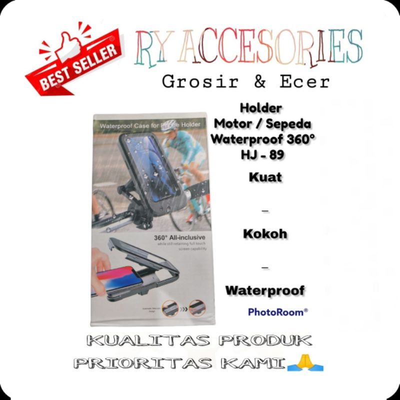Jual RY - Holder HJ 89 360Motor Stang card Holder Hp Motor Spion Stang ...