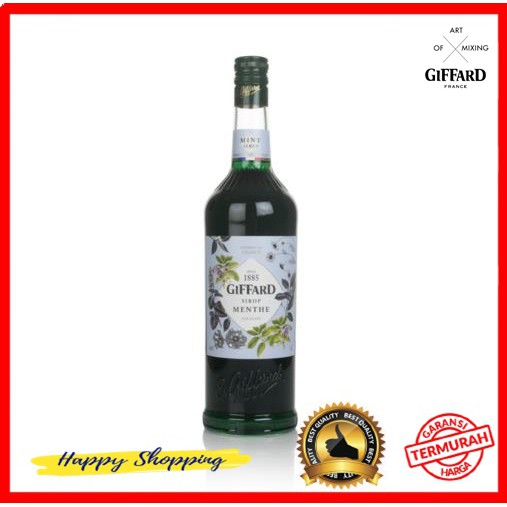 Jual Syrup Giffard Mint 1000ml-Syrup Flavour | Shopee Indonesia