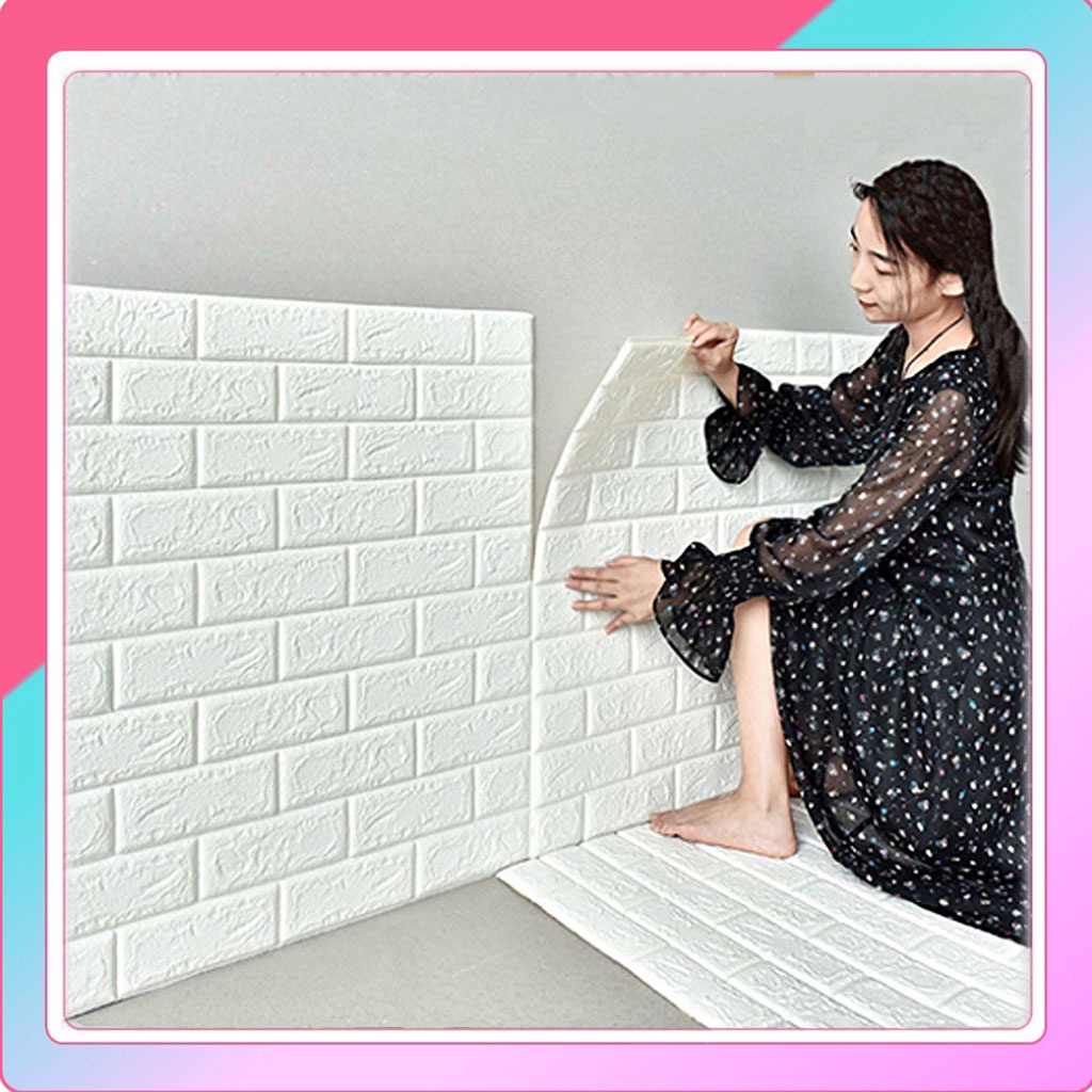 Jual [COD] Wallpaper Dinding Stiker Wallfoam 3D Sticker Dekorasi Kamar ...