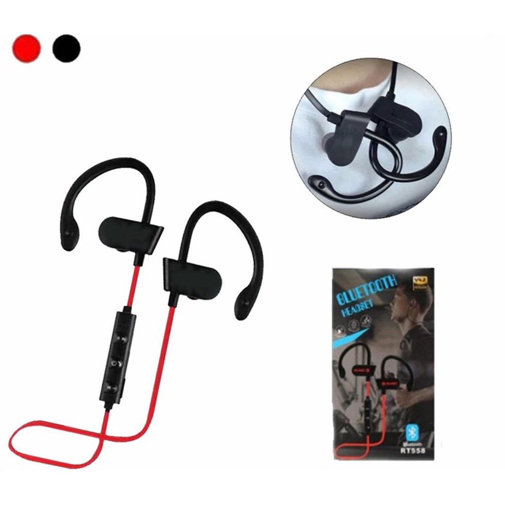 Jual Headset Bluetooth RT588 Cocok untuk Bersepeda / Olahraga | Shopee ...