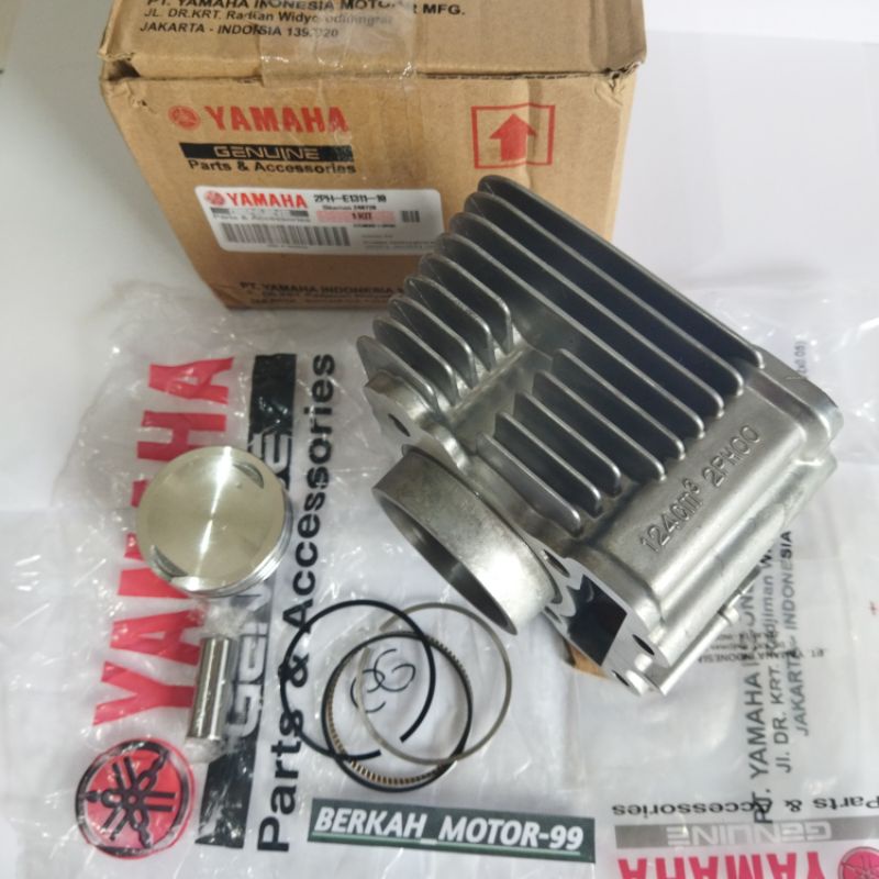 Jual Blok Seher komplit isi piston Mio M3-Muo z-Soul Gt 125 (2PH) | Shopee Indonesia