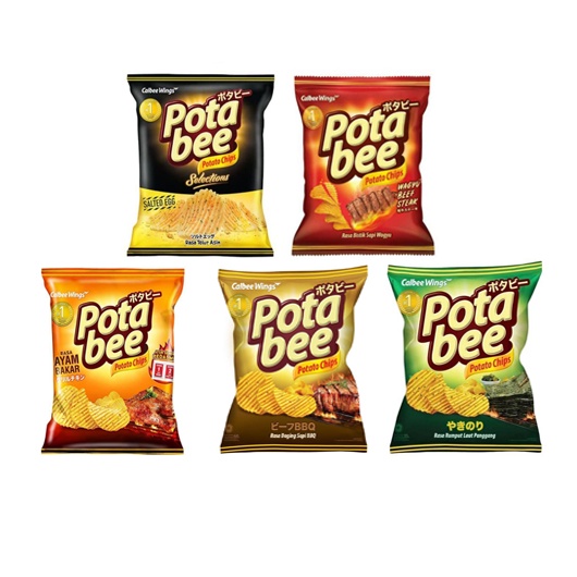 Jual Potabee Potato Chips Keripik Kentang 68gr | Shopee Indonesia