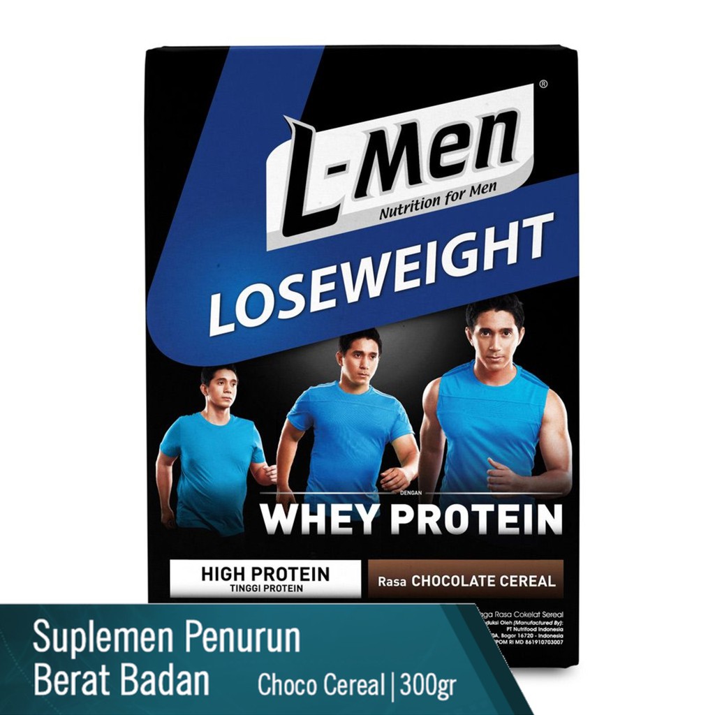 Jual L-Men Lose Weight Chocolate Cereal 300g (12Sx25g) | Shopee Indonesia