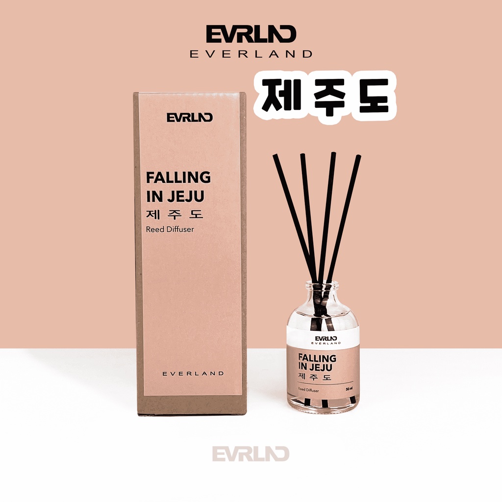 Jual FALLING IN JEJU Korean Reed Diffuser by Everland | Pengharum ...