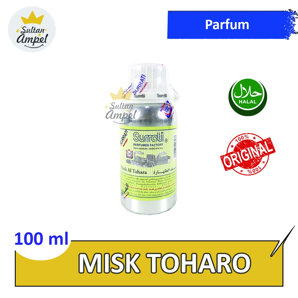 Jual Parfum Minyak Wangi Misk Thaharah / Musk Original Surati Surrati ...