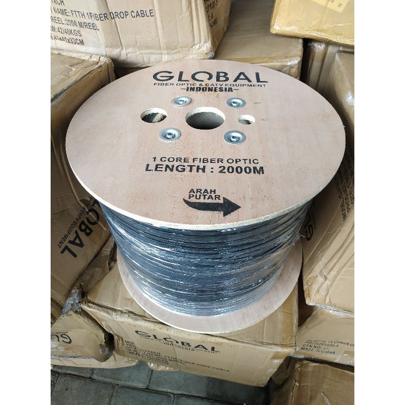 Jual Kabel fiber optic 1core 3seling 2km 2000meter | Shopee Indonesia