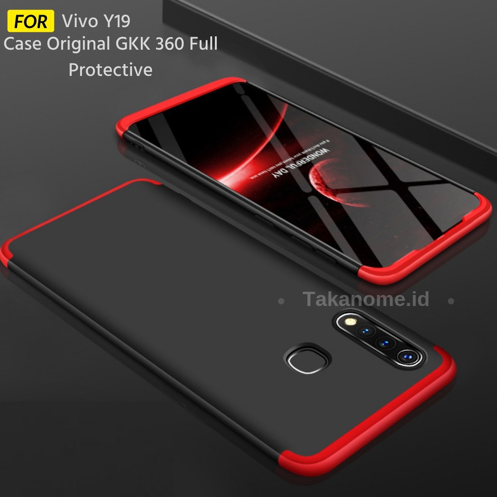Jual Case Vivo Y19 Hardcase Original GKK 360 Full Protective | Shopee ...
