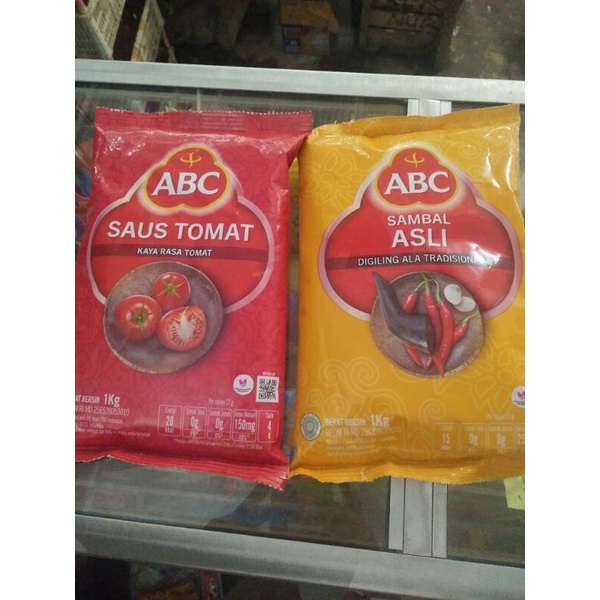 Jual Saos Sambal ABC 1kg / saos tomat ABC 1kg | Shopee Indonesia