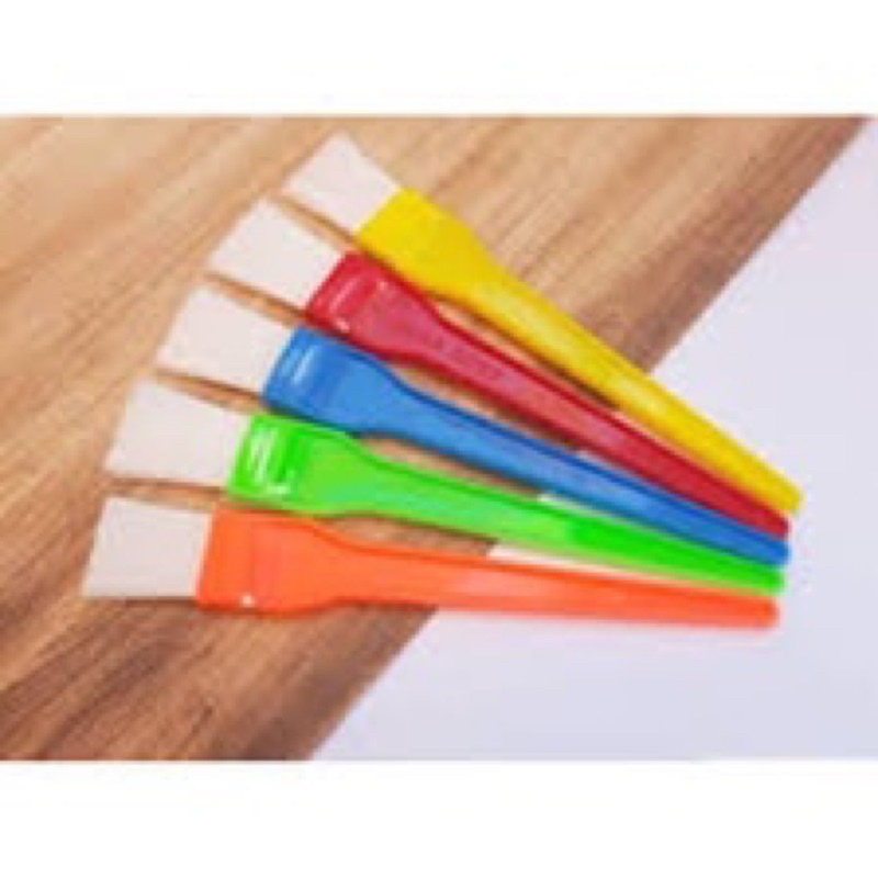 Jual kuas kue cap kuda/ kuas serbaguna/ kuas makan makanan/plastik 2 ...