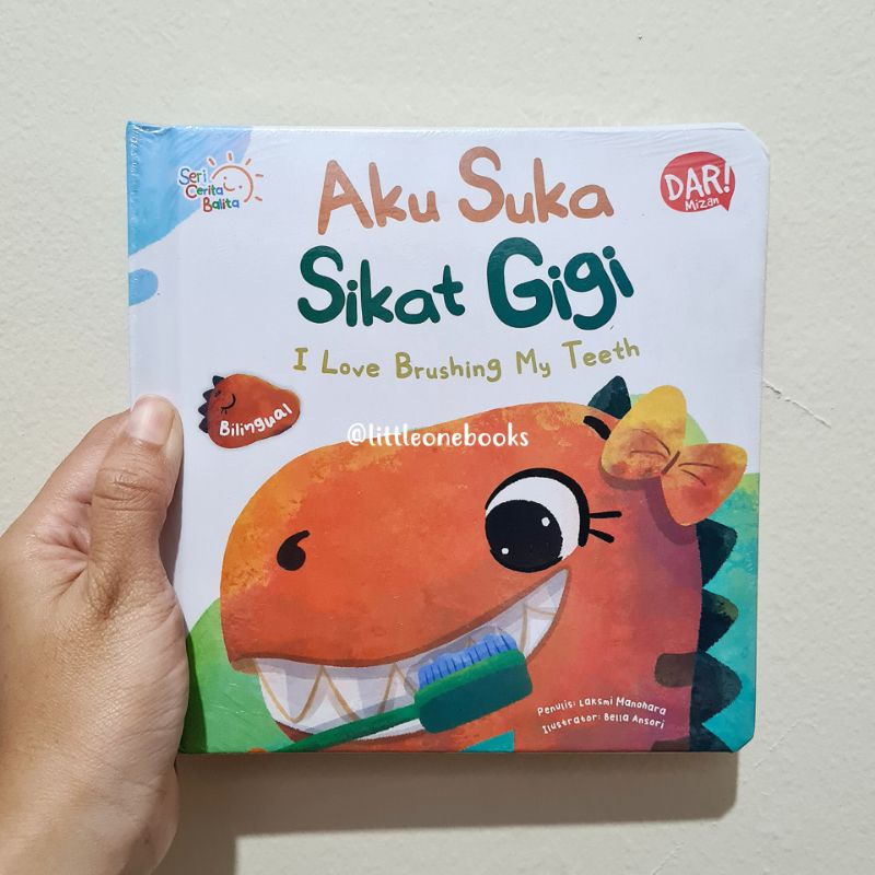 Jual Aku Suka Sikat Gigi - I Love Brushing My Teeth / Board book bilingual / seri cerita balita ...