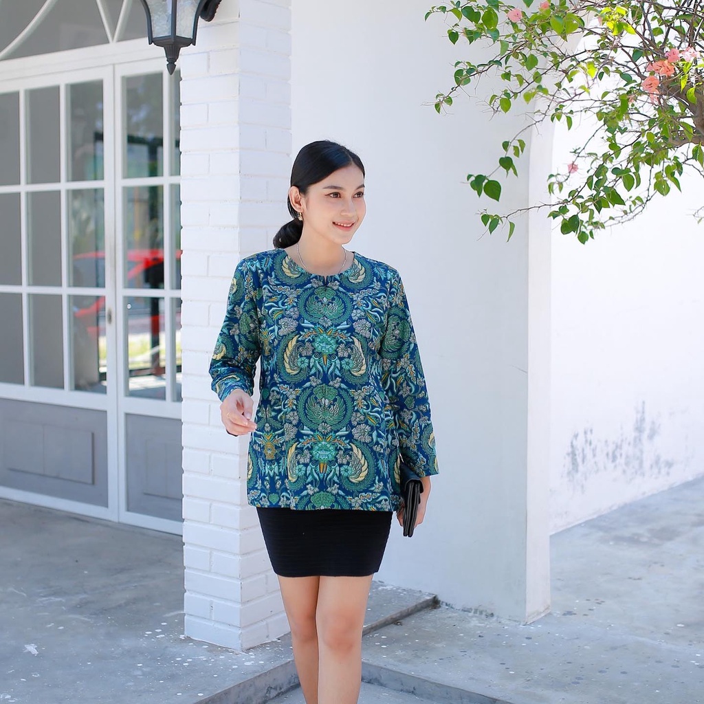 Jual Benang Raja Batik Couple Pria Wanita Motif Sayap Garuda Size ...