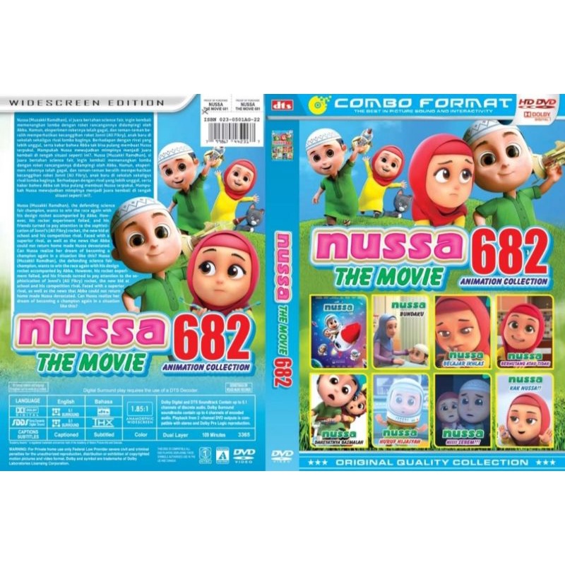 Jual Kaset Koleksi Film Kartun Anak : Nussa Rara The Movie 682 | Shopee Indonesia