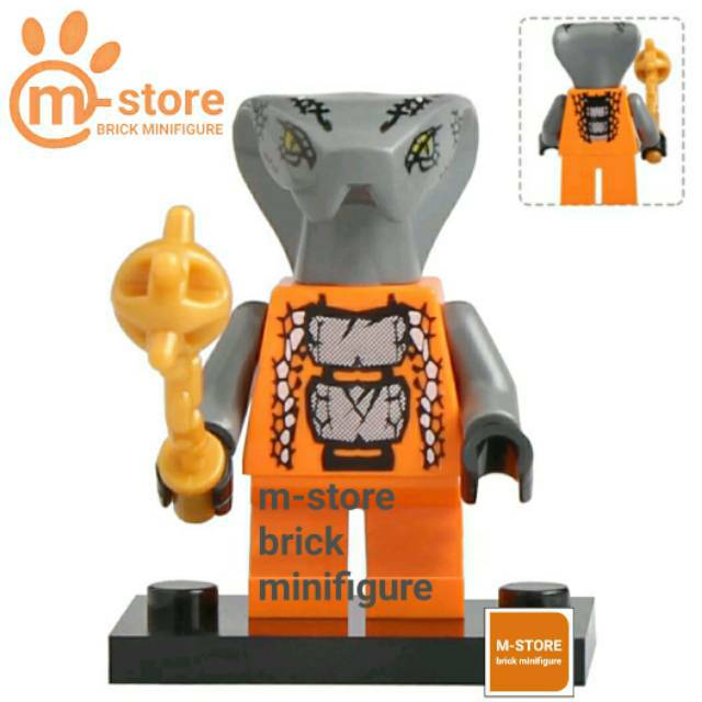 Lego Ninjago Serpentine Constrictai Tribe Minifigure Ninjago LEGO