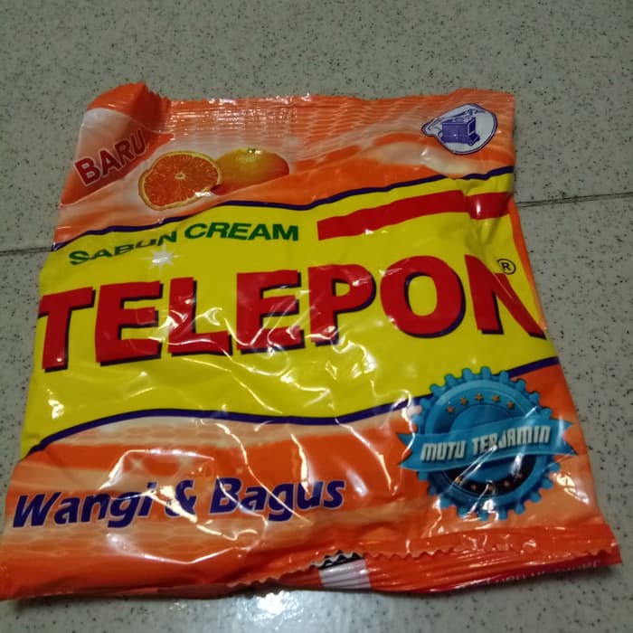 Jual Sabun Telepon Cream Oren 200gr | Shopee Indonesia