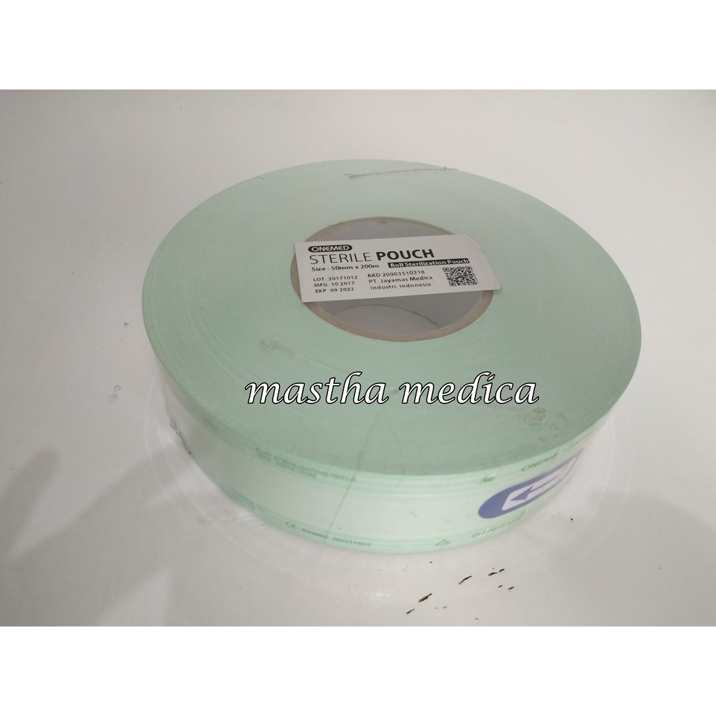 Jual Kertas plastik steril instrument pouch pouches roll gulungan 5cm ...