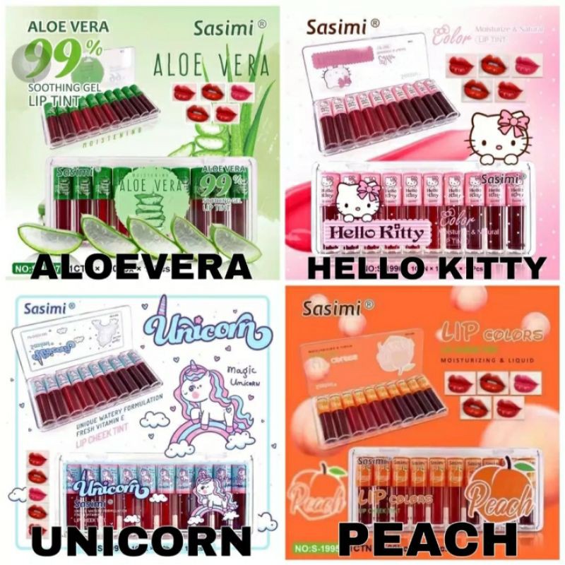 Jual (10pcs) Lipstin sasimi | Shopee Indonesia