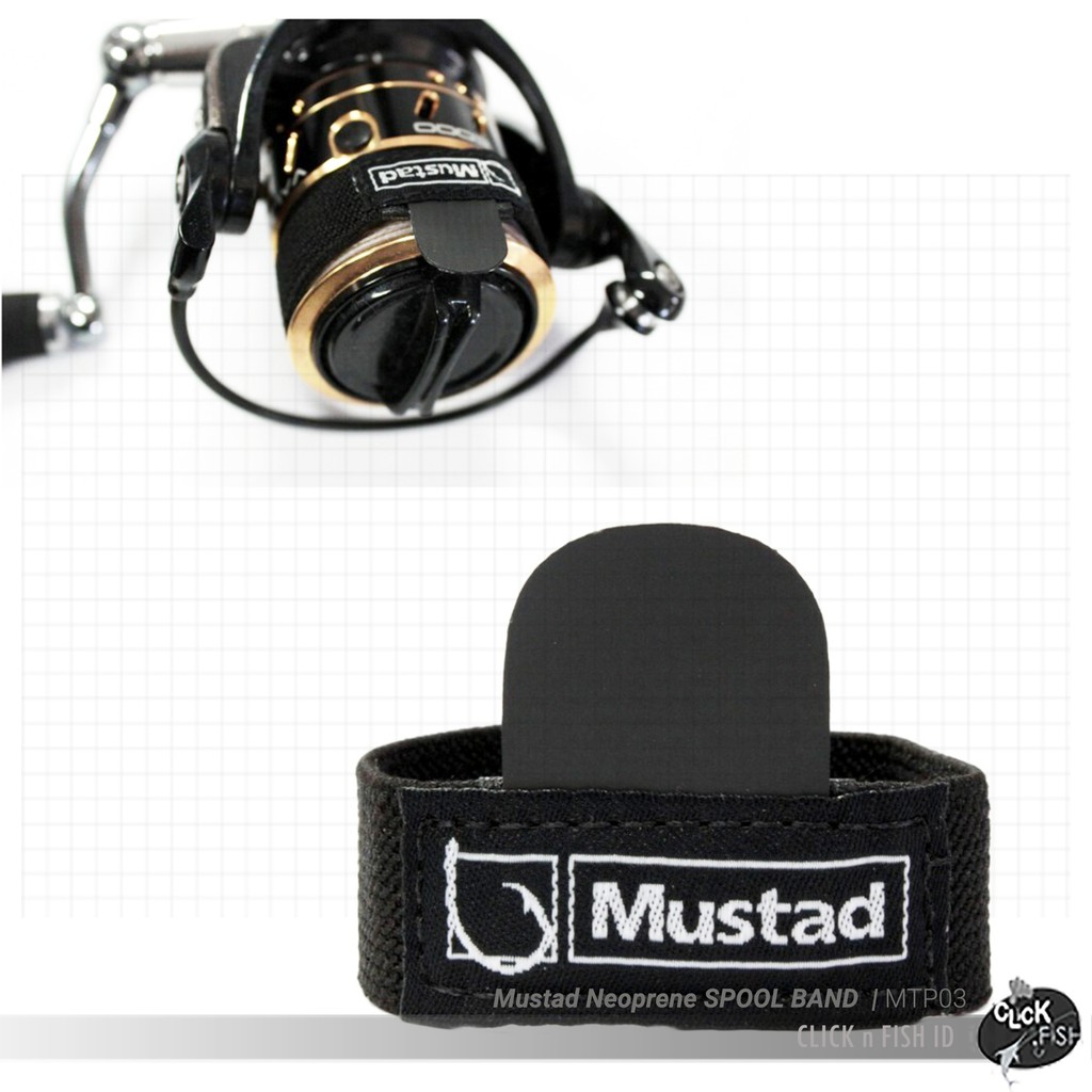 Jual Mustad Neoprene SPOOL BAND MTP03 - Tali pengikat spool untuk ...