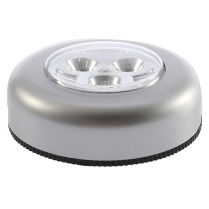 Jual Lampu Tempel LED - Silver (Stick touch lamp) | Shopee Indonesia