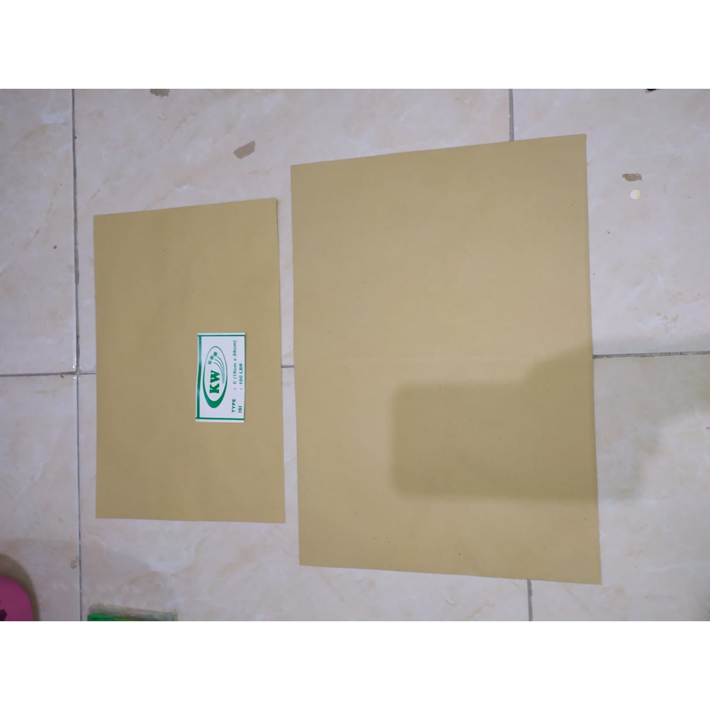 Jual AMPLOP COKLAT Craft Paper Art Samson uk C dan D Kertas Cokelat ...