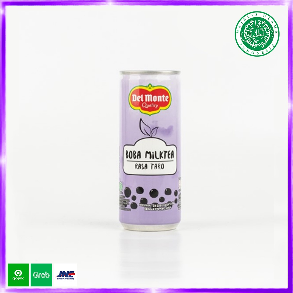 Jual Del Monte RTD Milk Tea Taro 240ml - Boba Milk Tea Taro, Minuman ...