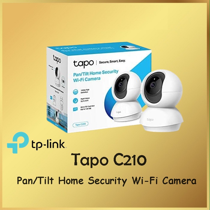 Jual TP-Link Tapo C210 Pan/Tilt Home Security Wi-Fi Camera - Tp Link C 210 | Shopee Indonesia