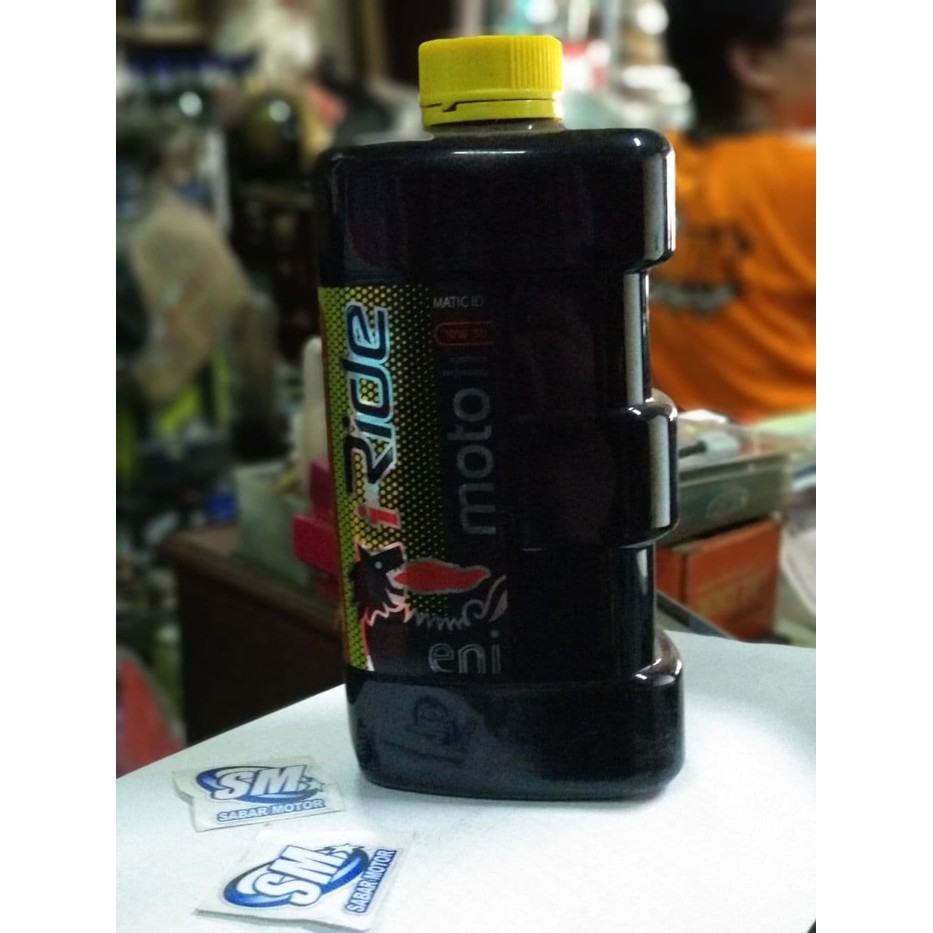 Jual OLI AGIP / ENI MATIC OIL i-Ride moto 10W30 0.8L | Shopee Indonesia