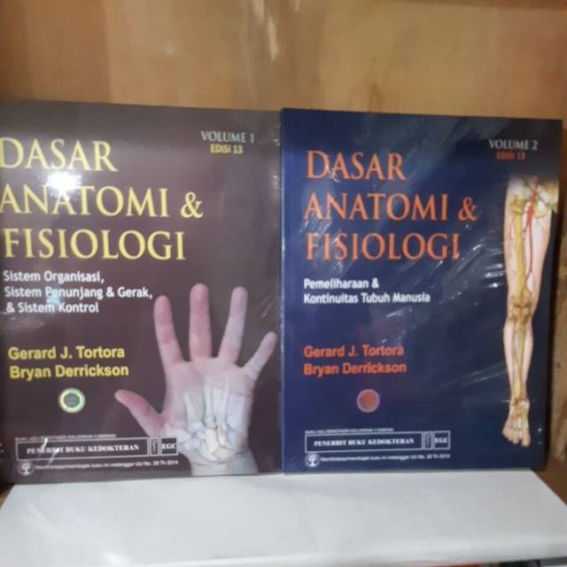 Jual Dasar anatomi dan fisiologi volume 1 dan 2 ed 13 gerald j tortora | Shopee Indonesia