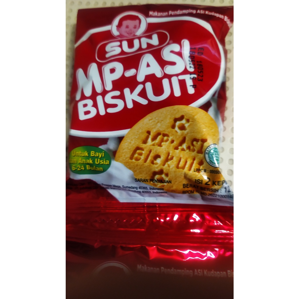 Jual Biskuit SUN MP-ASI 18 gram isi 20 sachet | Shopee Indonesia