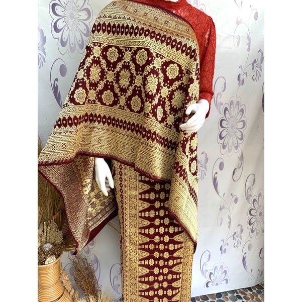 Jual SONGKET LEPUS BERLIAN 1 METER | Shopee Indonesia