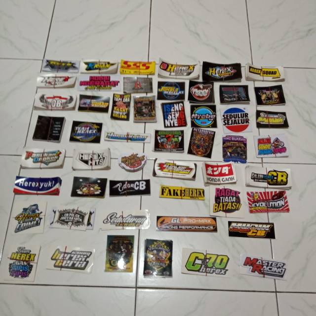 Jual STIKER ACARA CB DAN HEREX 20RB | Shopee Indonesia
