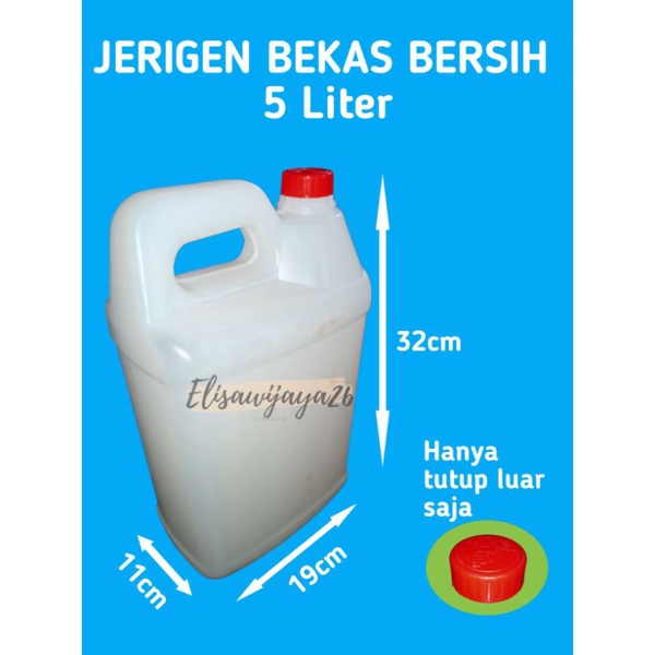 Jual JERIGEN TEBAL (BEKAS) 5 Liter BERSIH | Shopee Indonesia