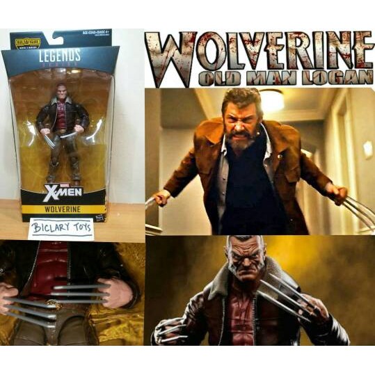 Jual ORIGINAL Marvel Legends Old Man Logan The Wolverine SHF Scale ...