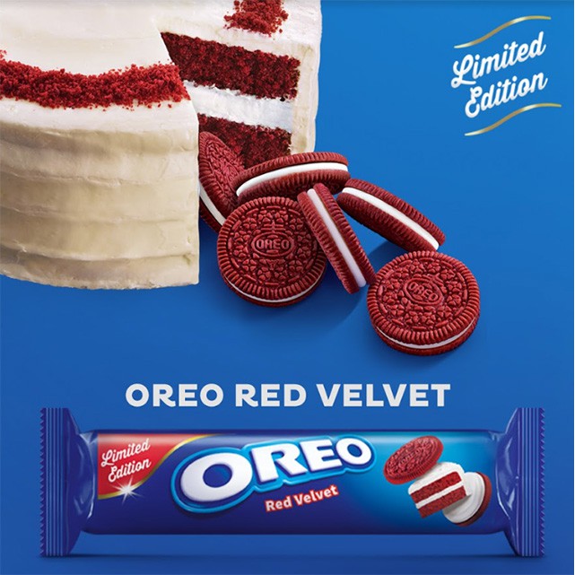 Jual Biskuit Oreo Red Velvet Baru Limited Edition Berat 133g | Shopee ...