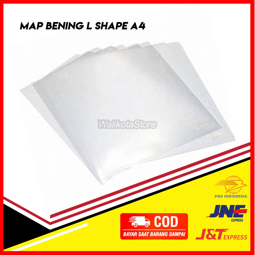 Jual MAP BENING BIASA DAN BIASA L SHAPE A4 / CLEAR MAP WITH L SHAPE ...