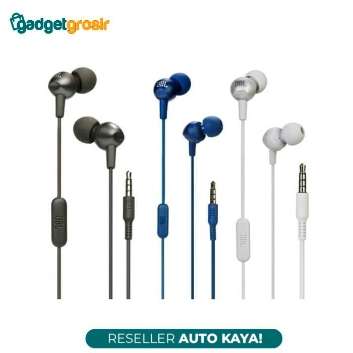 Jual JBL Headset C200SI Original Superbass 3,5mm Jack Musik Audio ...