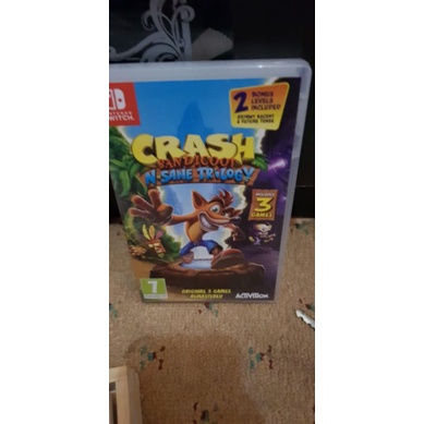 Jual Crash Bandicoot N-Sane Trilogy (kaset nintendo switch) | Shopee Indonesia