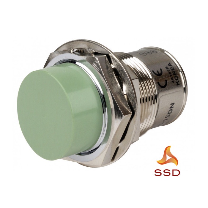 Jual Proximity Sensor Induktif Jarak Deteksi 15mm Output No Tipe Ac 2 Wire 100 240vac Material