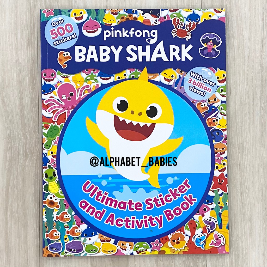 Jual Pinkfong Baby Shark Ultimate Sticker and Activity Book (Over 500 ...