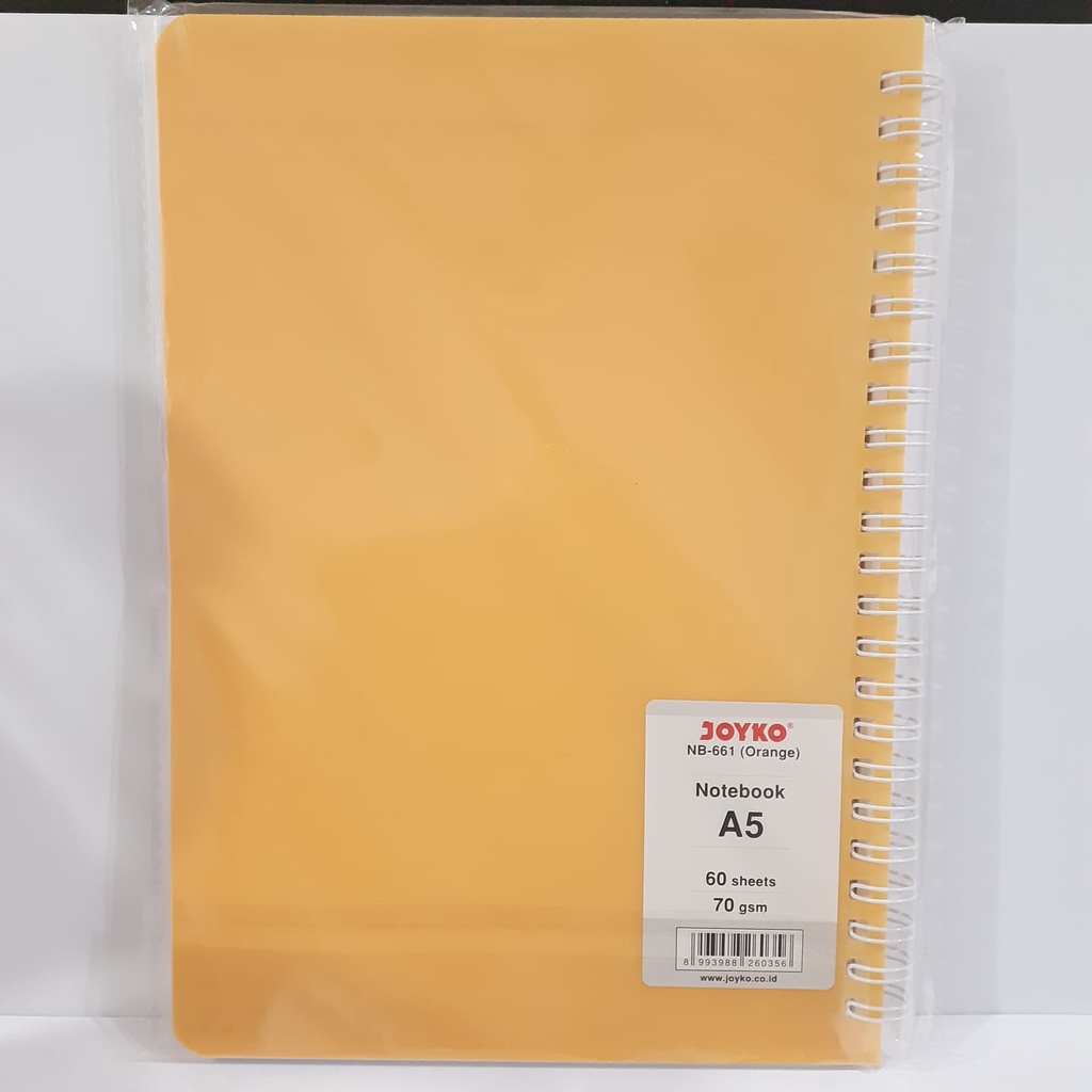 Jual Buku Agenda Bergaris Joyko NB-661 Colours 60 Lembar| Notebook Spiral A5 | Shopee Indonesia