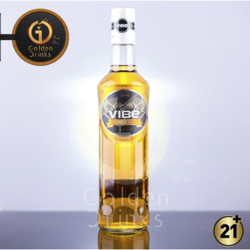 Jual Vibe Apricot Liqueur Premium Series 700ml + FREE SLOKI | Shopee ...