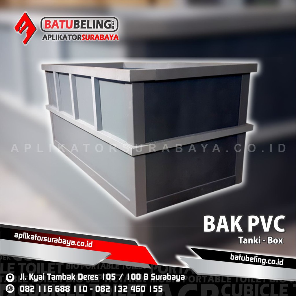 Jual BAK AIR KAMAR MANDI BAHAN PVC / BAK MANDI / BAK AIR KOLAM PVC ...