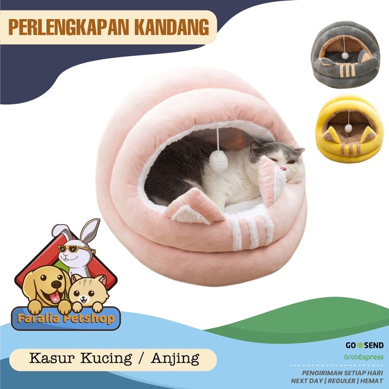 Jual Kasur Tempat Tidur Kucing Anjing Bentuk GoaPet Bed Cat Dog ...